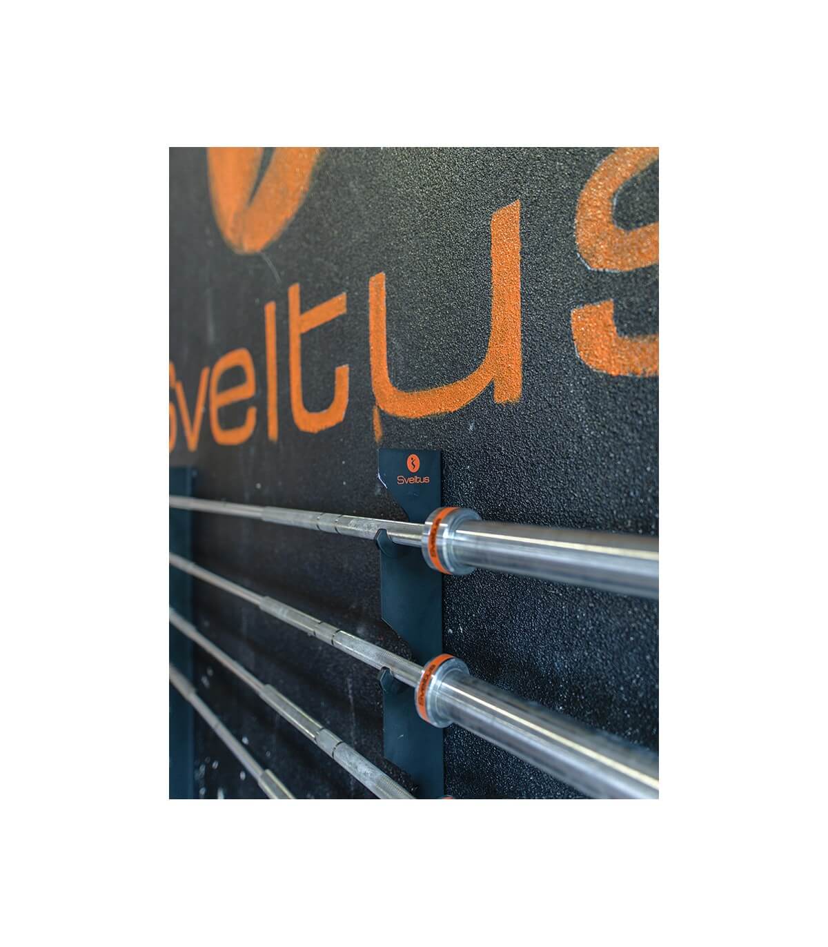 Wall-mounted bar rack