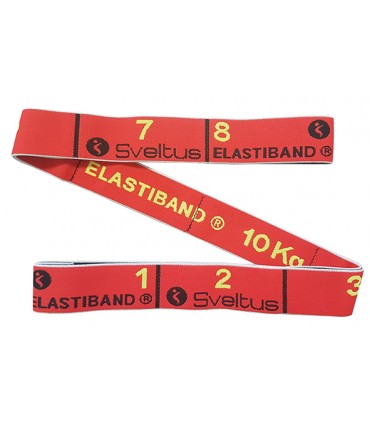 Elastiband 10kg red Elastic resistance band