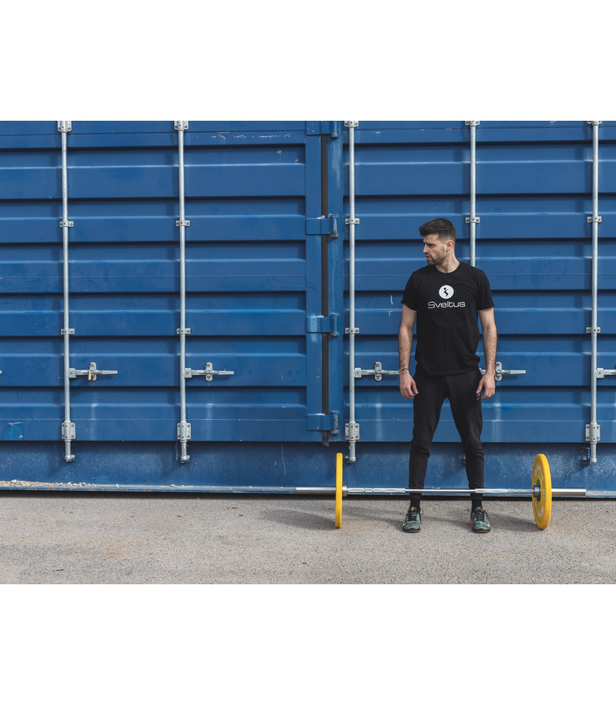 Short bar competition 15 kg - Olympic bar 175 cm for confined spaces