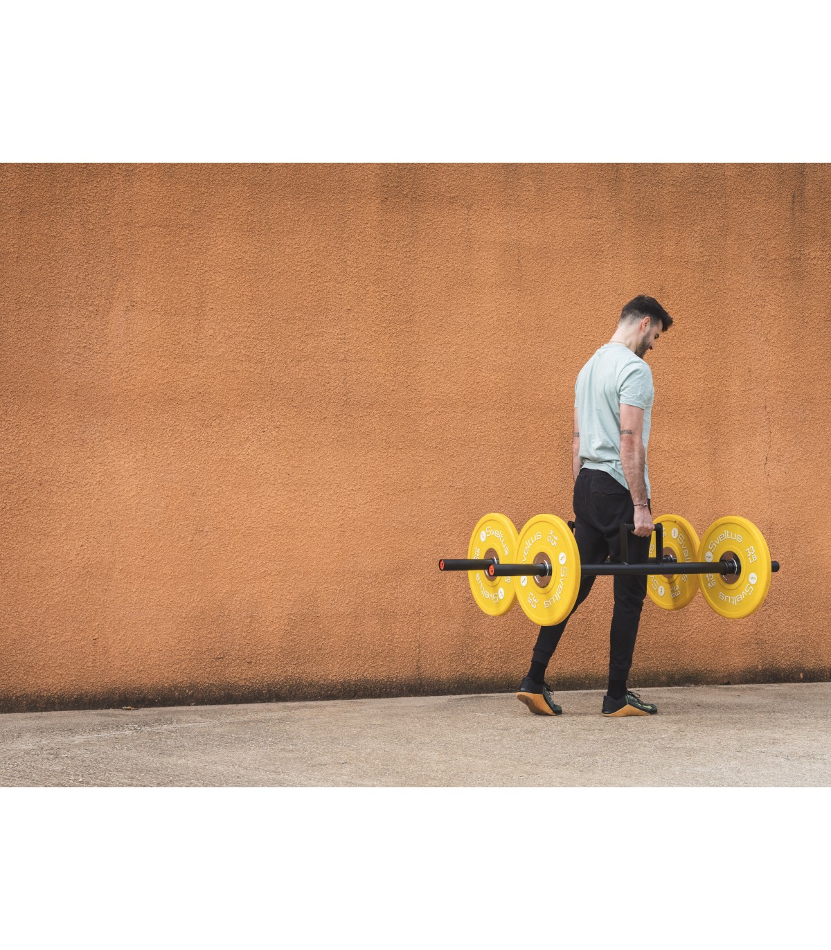 Barres Farmer Walk Sveltus - Pair of transport bars for strength and ...