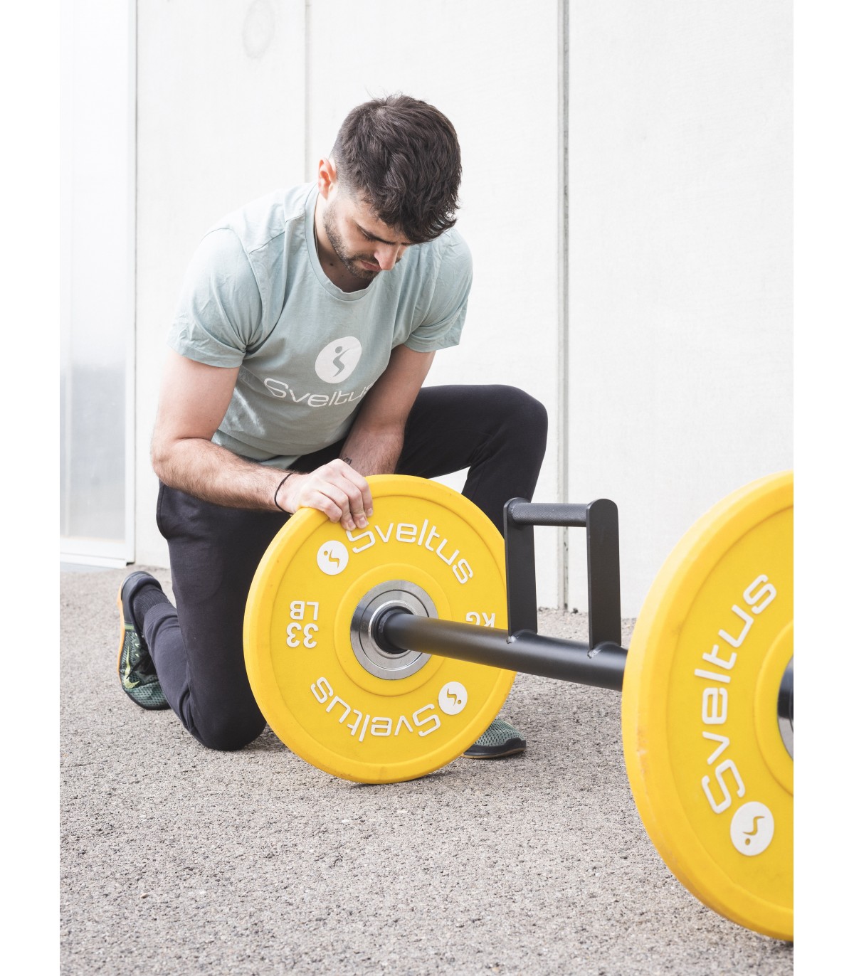 Barres Farmer Walk Sveltus - Pair of transport bars for strength and ...