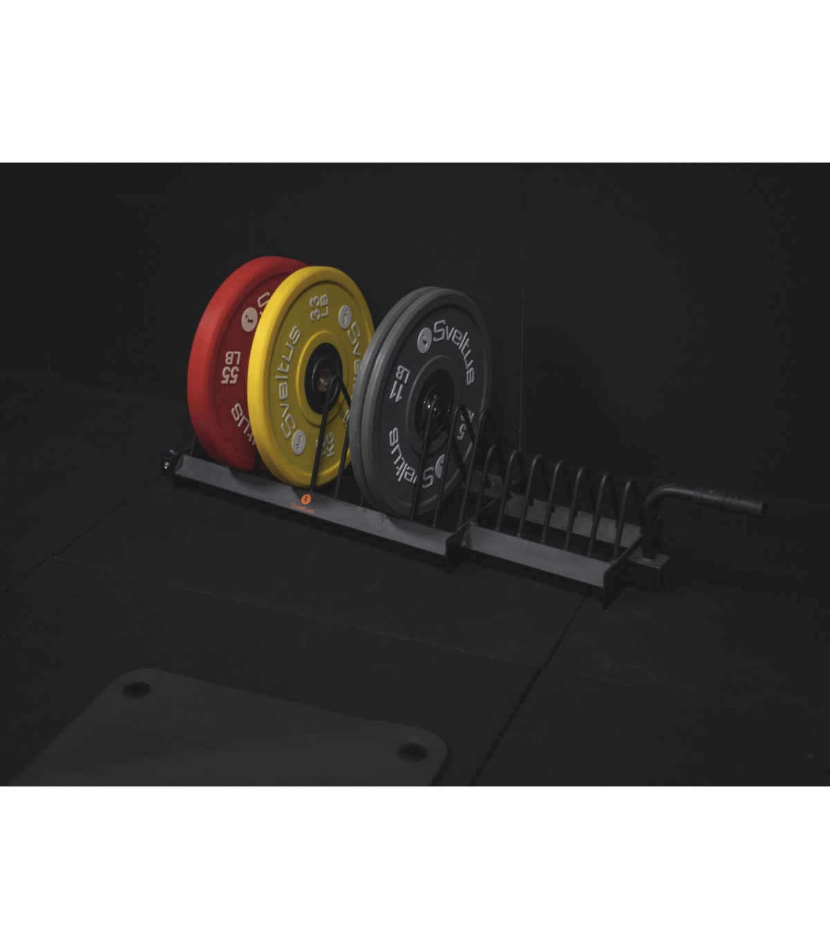 Plates rack with castors